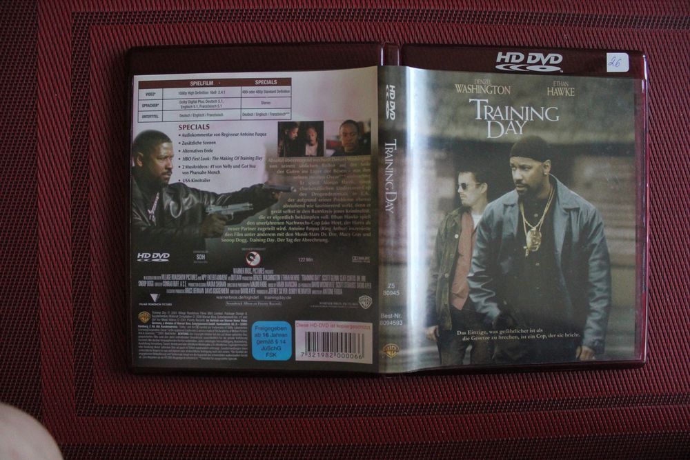 Training Day [HD DVD] von Fuqua, Antoine | DVD | (Gebraucht) in ...