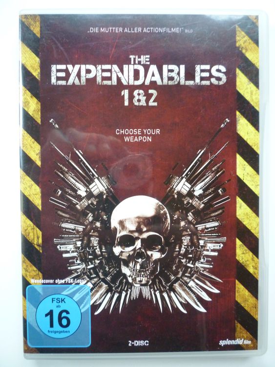 The Expendables 1+2 - Stallone, Statthat, Lindgren, Jet Li (Gebraucht ...