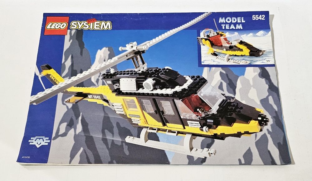 LEGO MODEL TEAM 5542 BLACK THUNDER HUBSCHRAUBER (Gebraucht) in ...