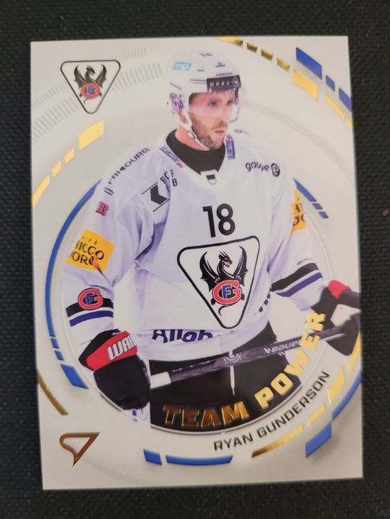 HC Fribourg - Ryan Gunderson - Series 2 - 24/25 - Team Power (Neu (gemäss Beschreibung)) in ...