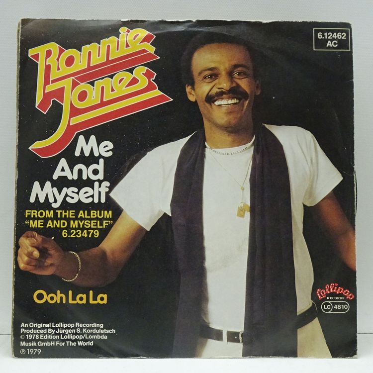Jones Ronnie – Me And Myself | Kaufen auf Ricardo