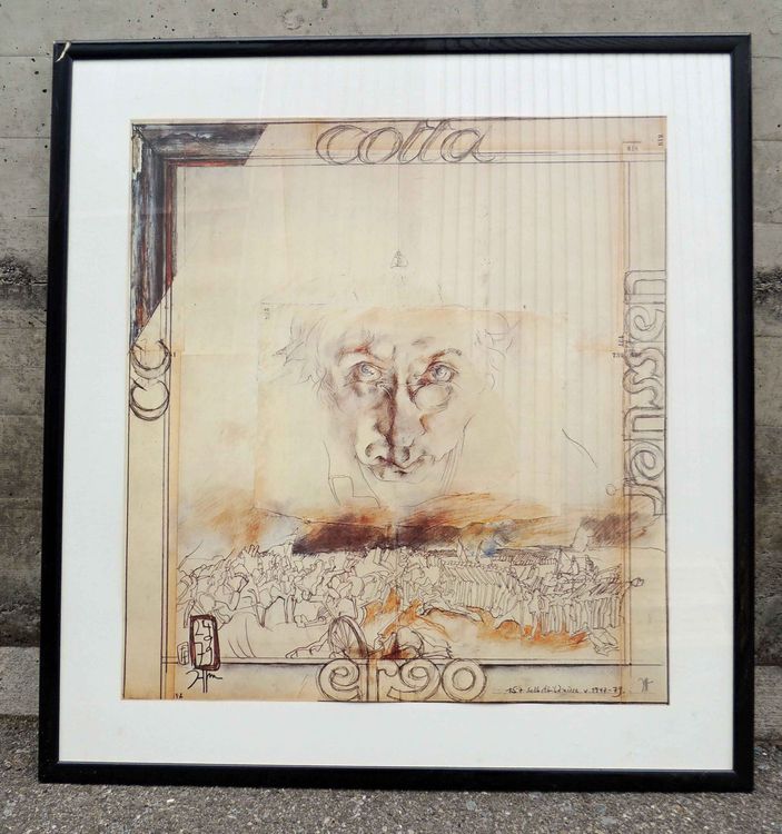 Lithografie modern signiert Lithografie | Kaufen auf Ricardo