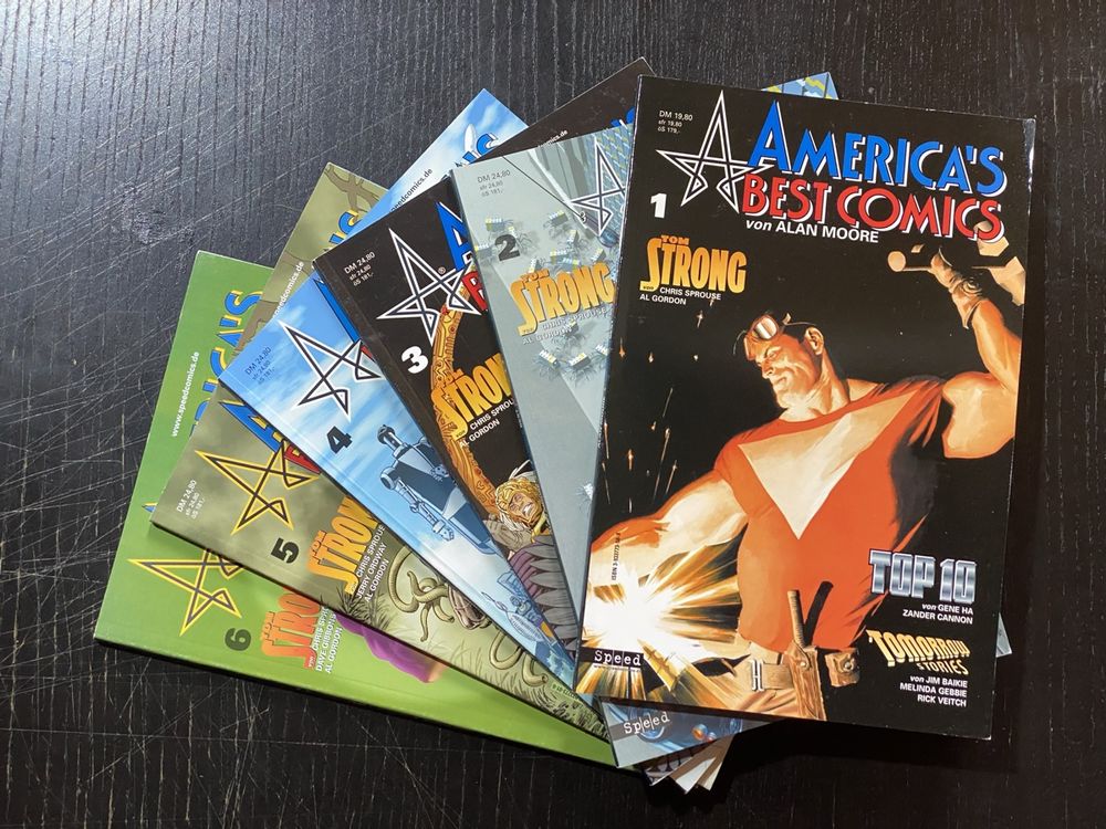 AMERICAN’S BEST COMICS / Tom Strong Nr.1 - 6 - Top Zustand! (Gebraucht ...