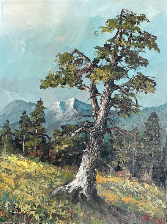 J. Fuchs huile arbre solitaire (Gebraucht) in Biel/Bienne für CHF 128 ...