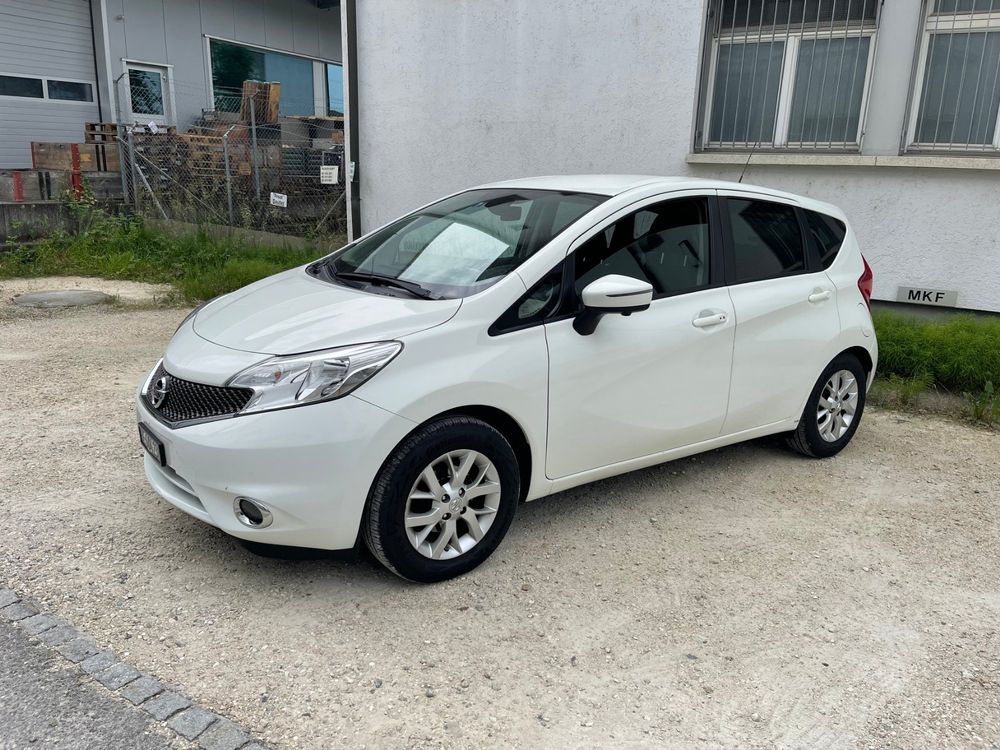 Nissan Note weiss 1.5 dCi frisch ab MFK und Service ab 1.- (Gebraucht ...