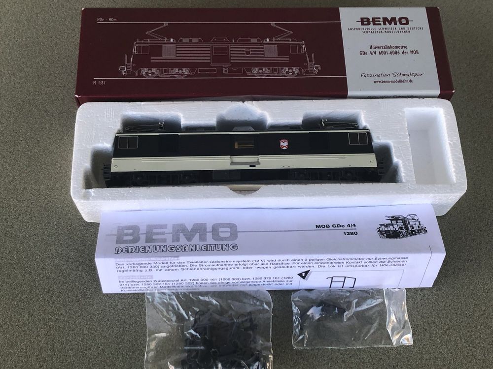 BEMO 1280 314 GDe 4/4 6003 „Saanen“ MOB HOm digital | Kaufen auf Ricardo