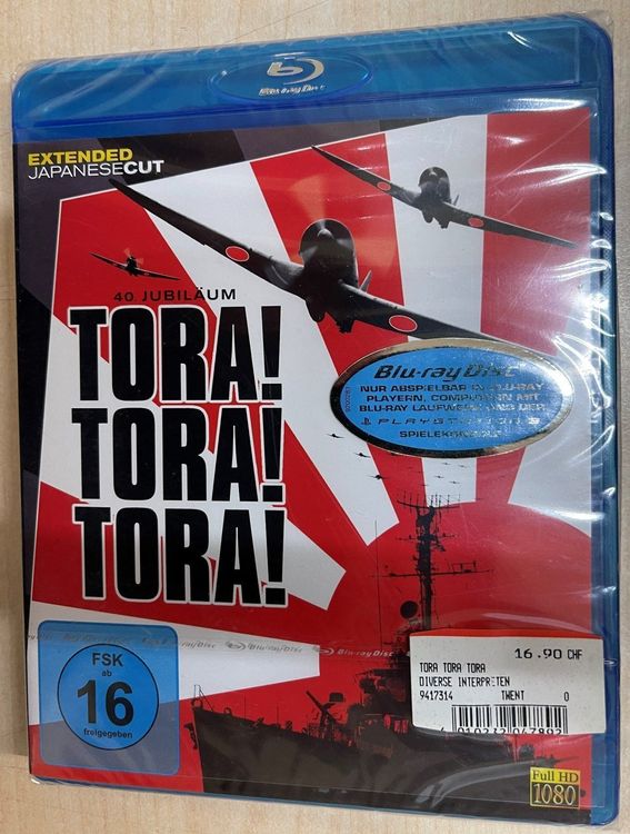 Tora Tora Tora - blu ray (Neu und originalverpackt) in Oftringen für ...