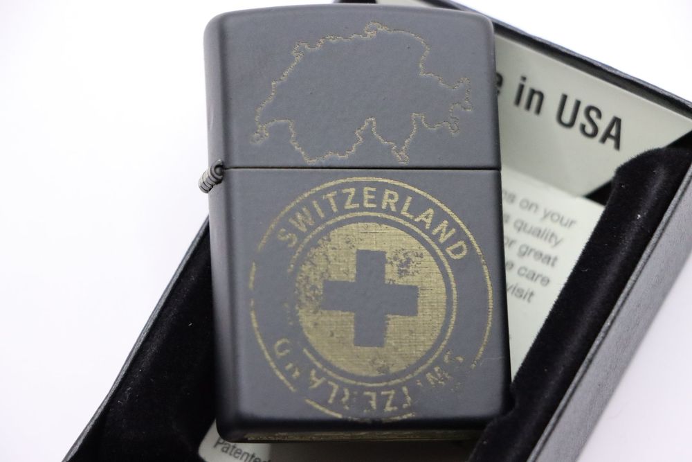 Zippo Switzerland Custom Gravur NEU | Kaufen auf Ricardo