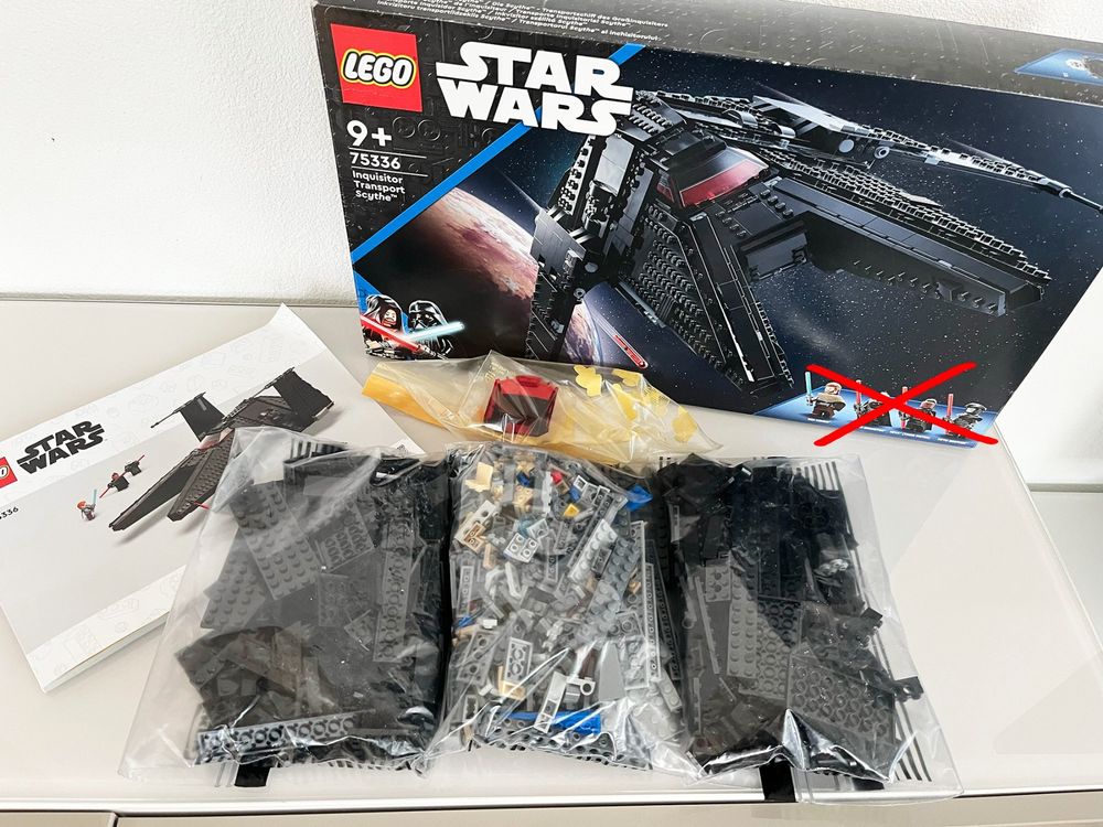 Lego Star Wars 75336 Inquisitor Transport Scythe no minifigs (Gebraucht ...