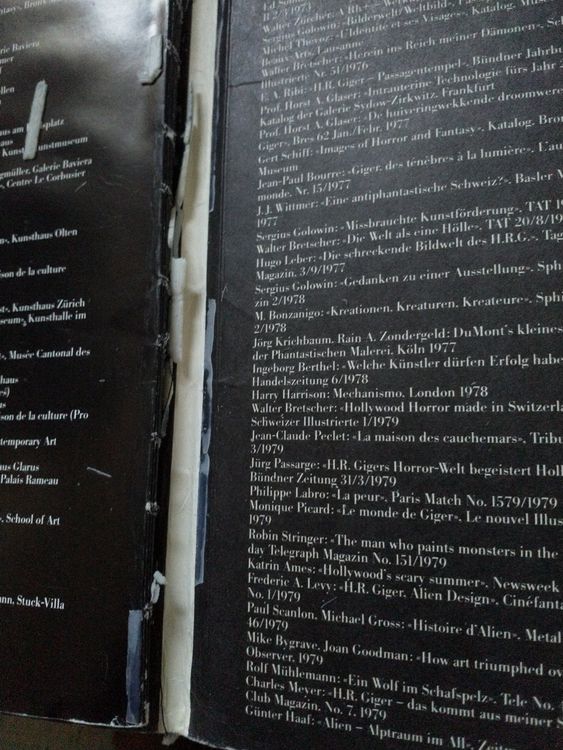 H.R.Giger Necronomicon 2 Edition C 2Auflage 1988 Baumann (Gebraucht) in stettlen für CHF 60 ...