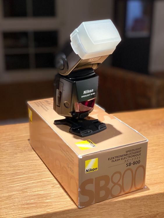Nikon Speedlight SB-800 mit Standschuh, Filter und Tasche (Gebraucht ...