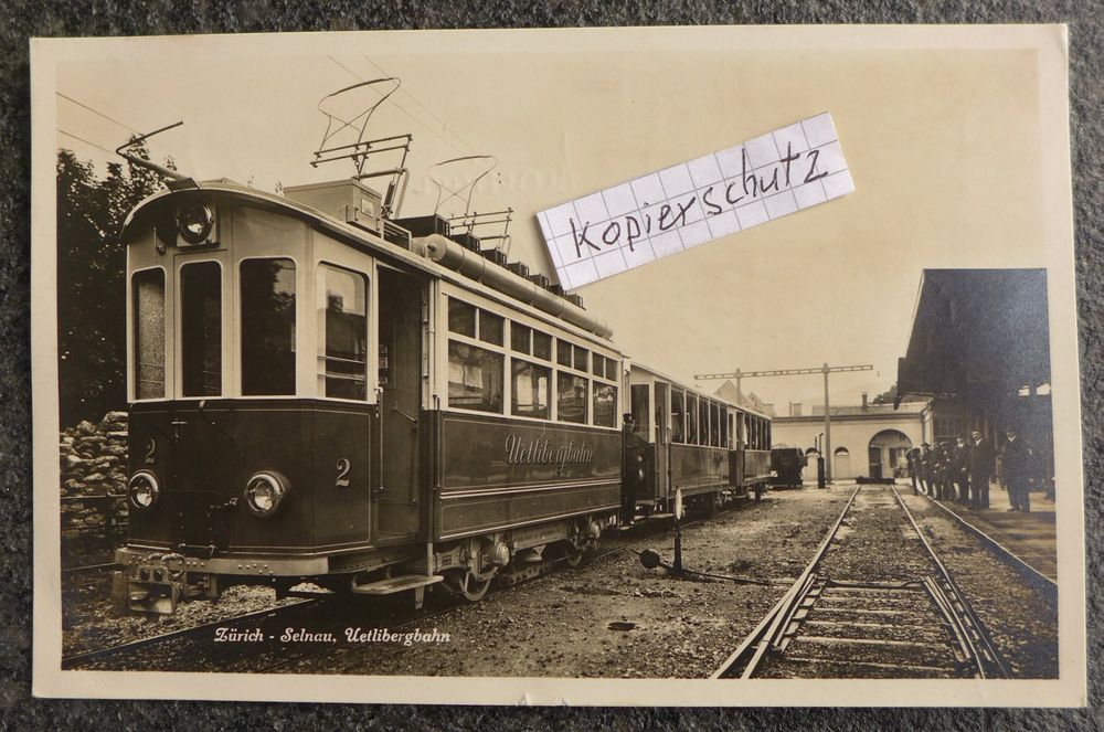 AK ZÜRICH, Station SELNAU, UETLIBERG BAHN, belebt (Gebraucht) in Wallisellen für CHF 25 – mit ...