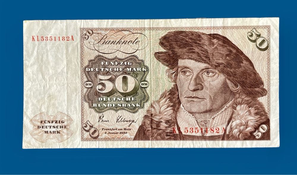 Deutschland 50 DM Banknote VF (Gebraucht) in Winterthur für CHF 23 ...