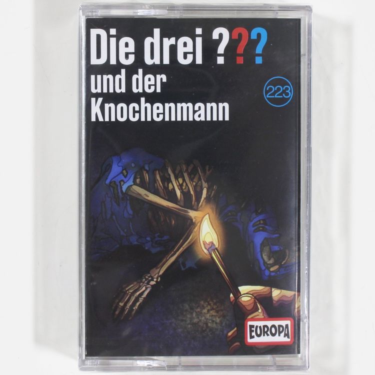 MC Die Drei Fragezeichen 223 UND DER KNOCHENMANN NEU & OVP!! | Kaufen ...