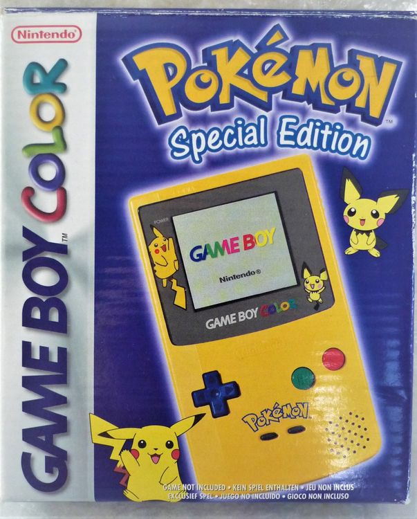 Nintendo Gameboy Colour Console Pokémon Special Edition (Gebraucht) in ...