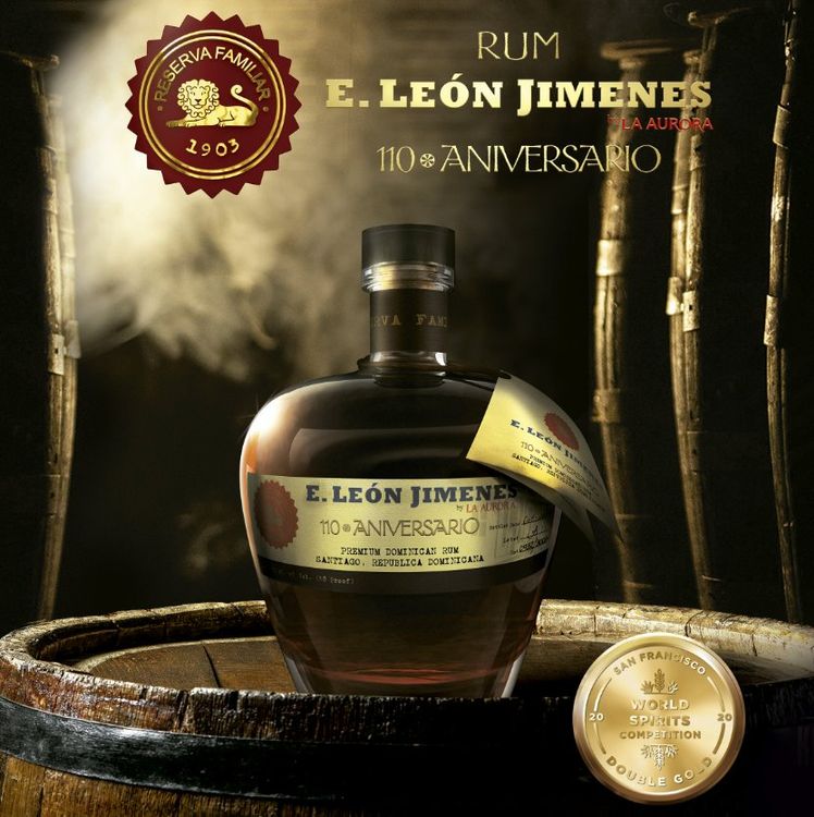 E. Leon Jimenes 110th Aniversario by La Aurora, Rum (Neu und ...