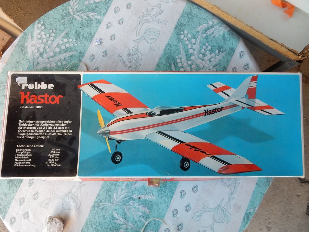 Modellmotorflugzeug "robbe" - Kastor Baukasten, Old-Timer | Kaufen auf Ricardo