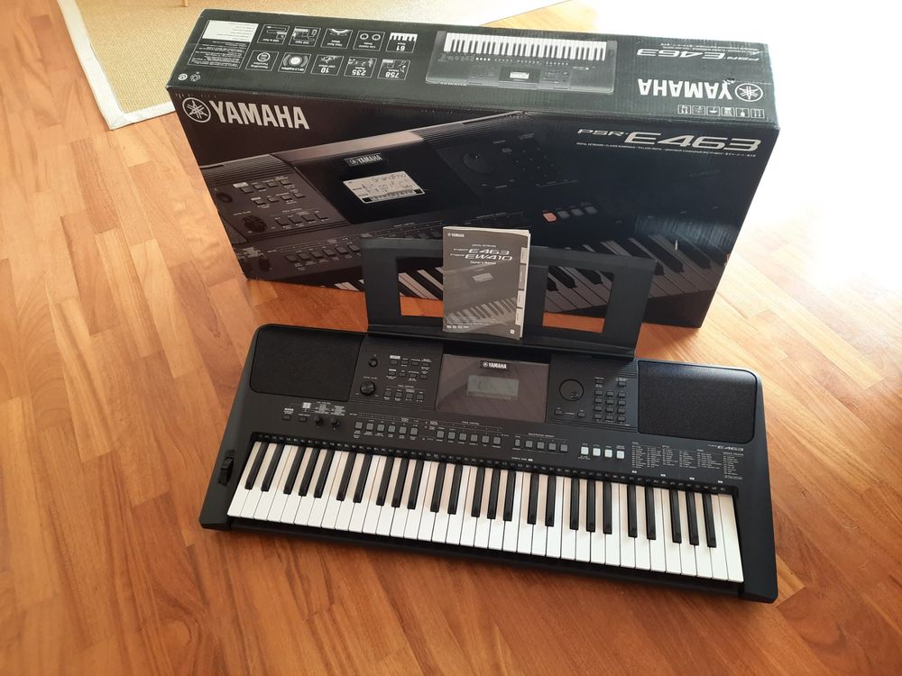 Yamaha PSR E463 61 key Keyboard (Gebraucht) in Oberrieden für CHF 135 – mit Lieferung auf ...