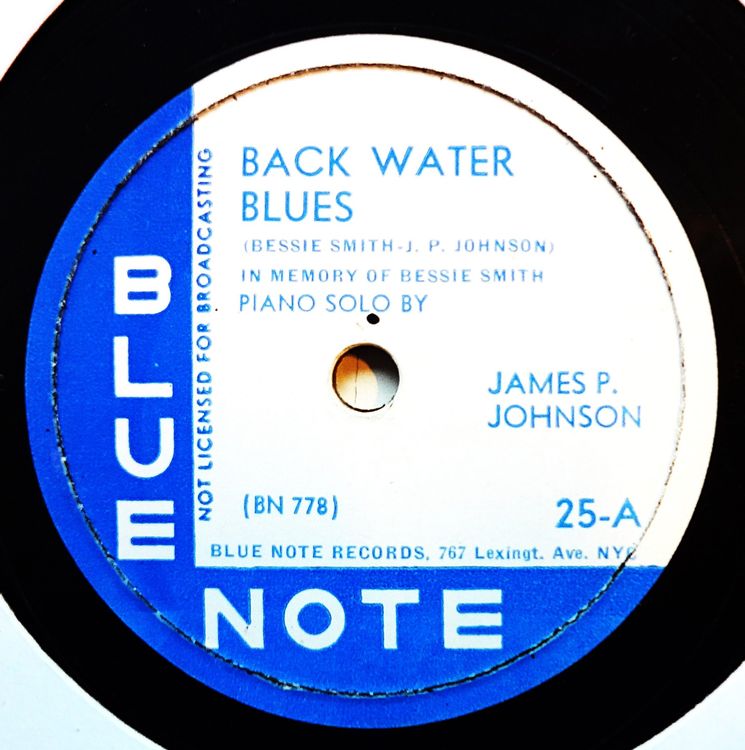 James P. Johnson, seltene 30cm Piano Solo Schellackplatte (Gebraucht ...