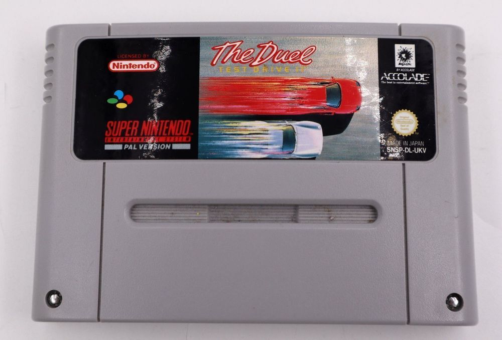 The Duel Test Drive II 2 - SNES Pal Super Nintendo (Gebraucht) in Baden ...