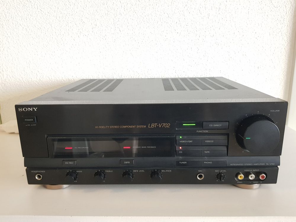 SONY TA-V702 Integrated Stereo Amplifier (Gebraucht) in Gossau SG für ...