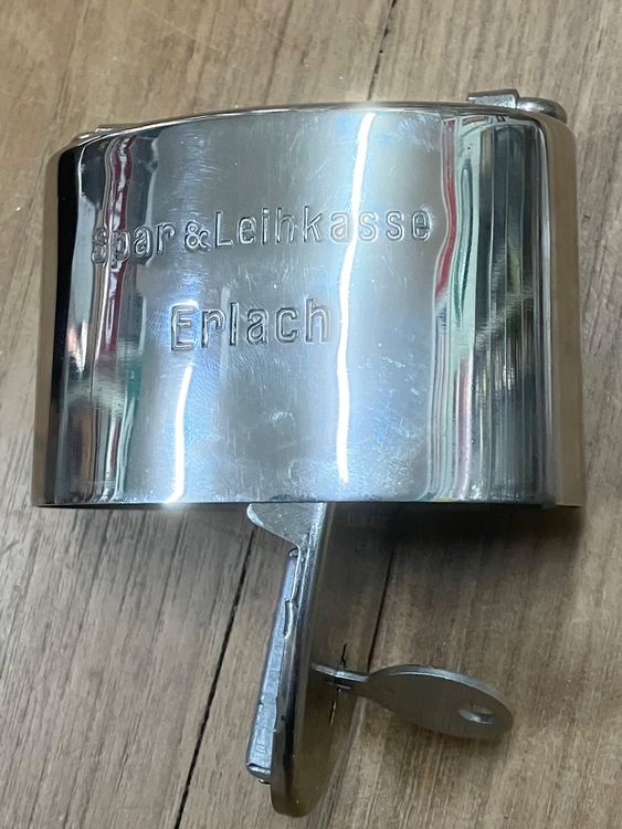 KÄSSELI MIT SCHLÜSSEL !! SPAR- & LEIHKASSE ERLACH (Gebraucht) in Basel für CHF 35 – mit ...