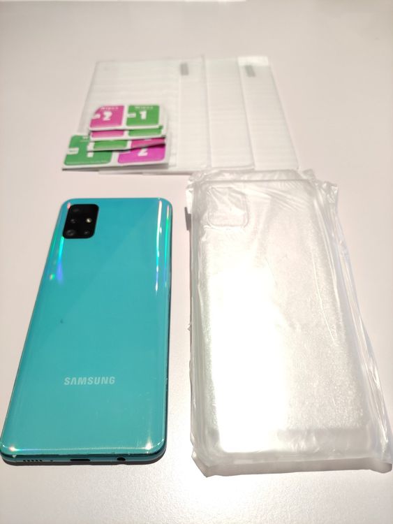 Samsung Galaxy A51 Prism Crush Blue, 128GB, 48Mpx, Neuwertig (Gebraucht ...