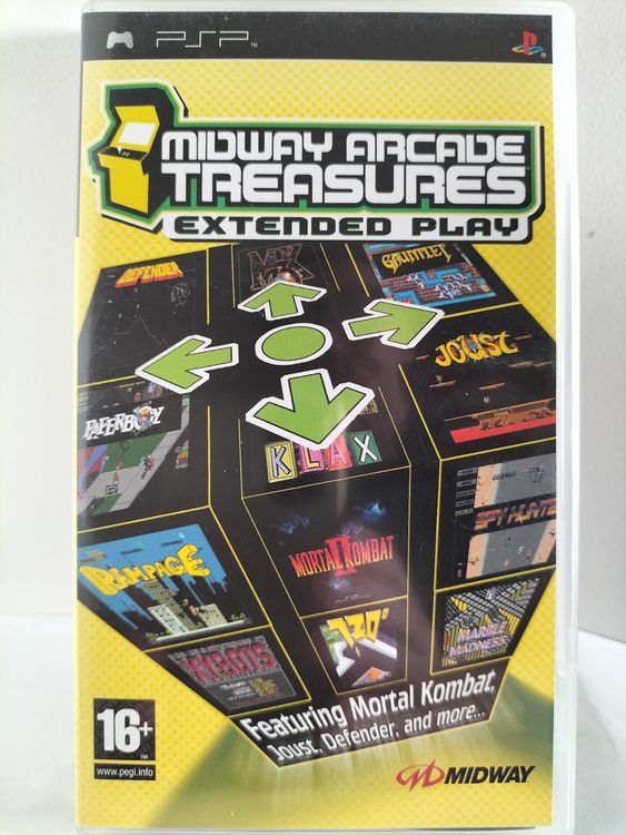 Midway Arcade Treasure: Extended Play (PSP) (Gebraucht) in Nürensdorf ...