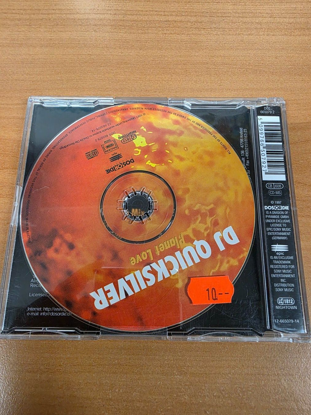 CD Single - DJ Quicksilver – Planet Love (Gebraucht) in Biberist für ...