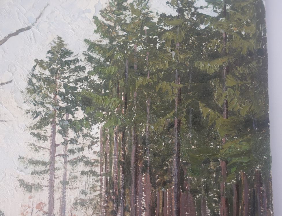 Gemälde "Wald" | Kaufen auf Ricardo