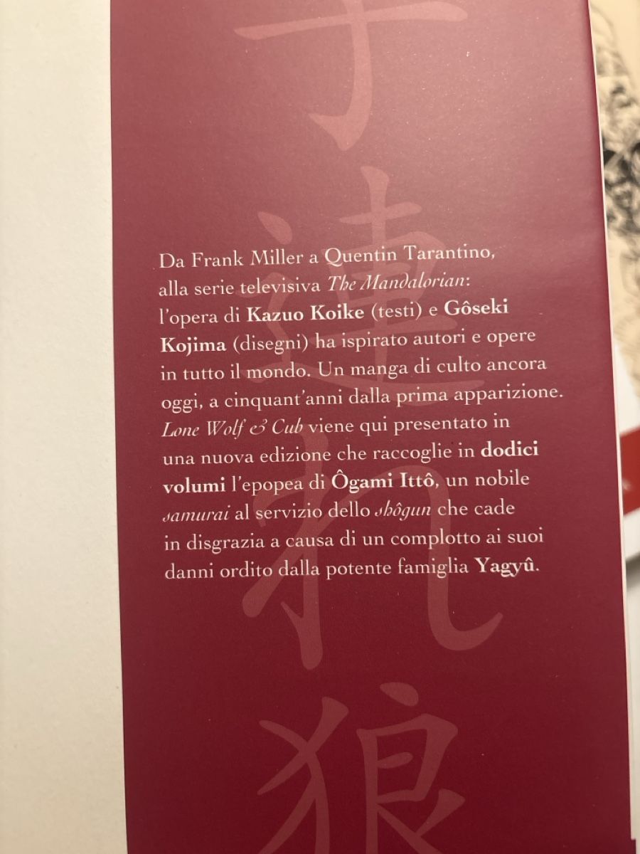 Lone Wolf & Cub tomes 5 et 9 en Italien (D'occasion) à Les Avanchets ...