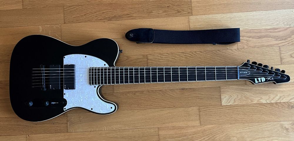 ESP LTD SCT-607b BLK (Deftones) (Gebraucht) in Spiez für CHF 700 – nur ...
