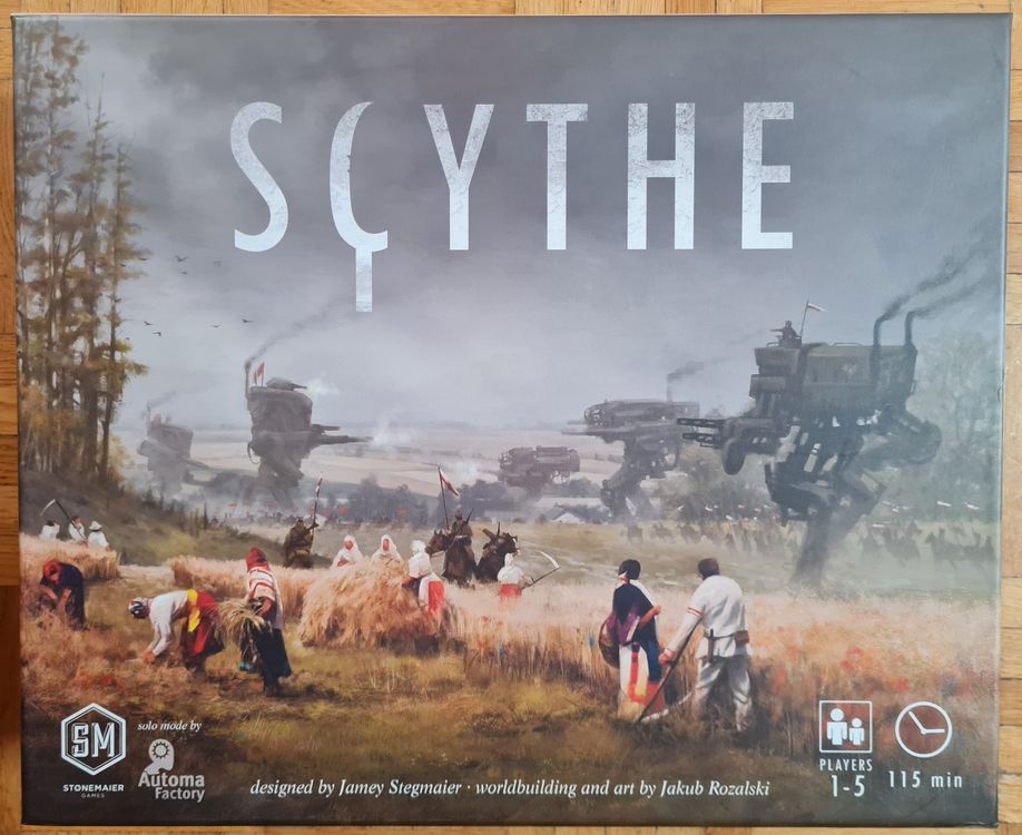 Brettspiel "Scythe", englischsprachige Erstauflage (Neu (gemäss Beschreibung)) in Zürich für CHF ...