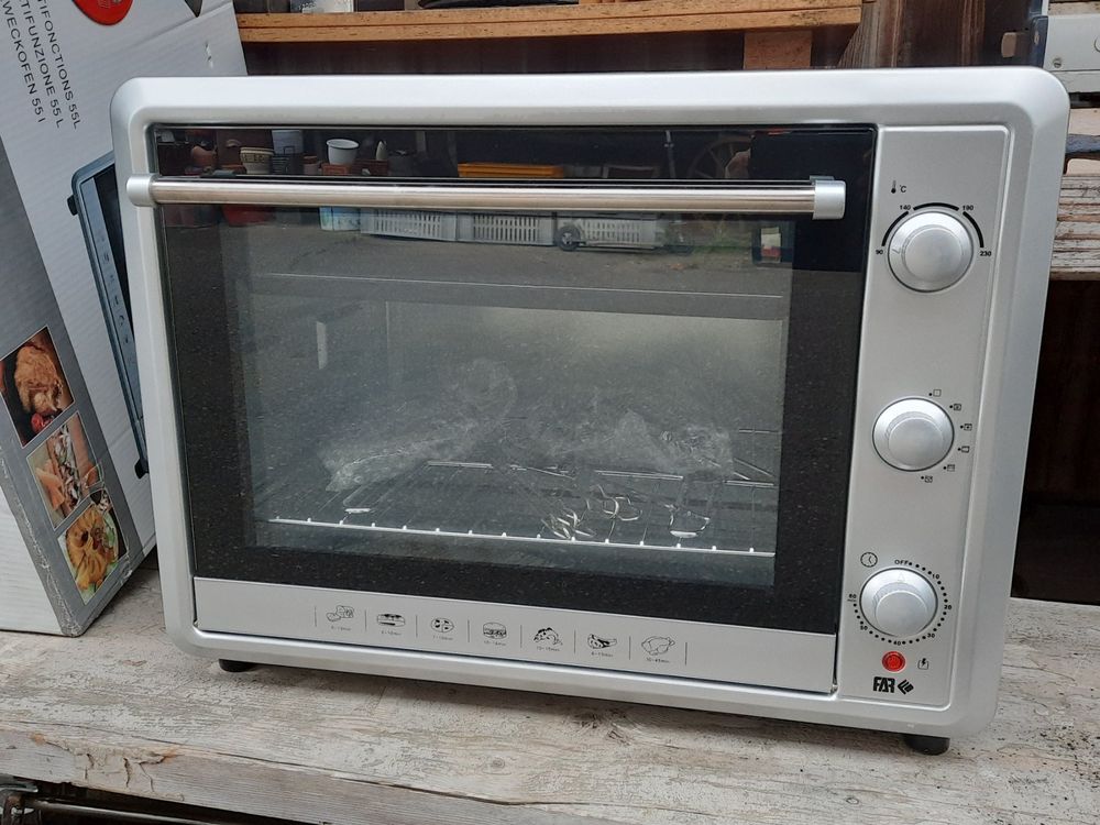 Elektrischer Mehrzweckofen mit Grillfunktion, neu | Kaufen auf Ricardo