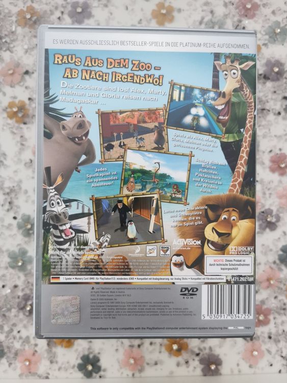 Madagascar - Playstation 2 (PS2) - Kult, Retro Top Zustand (Gebraucht ...