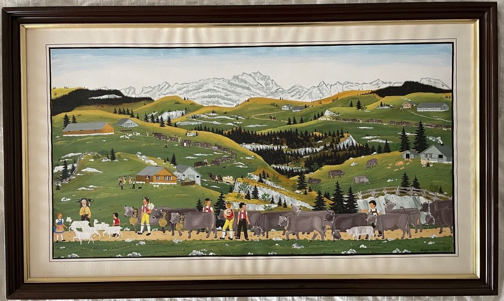 Original Bethli Grob Appenzeller Bauernmalerei (Gebraucht) in Luzern für CHF 5575 – mit ...