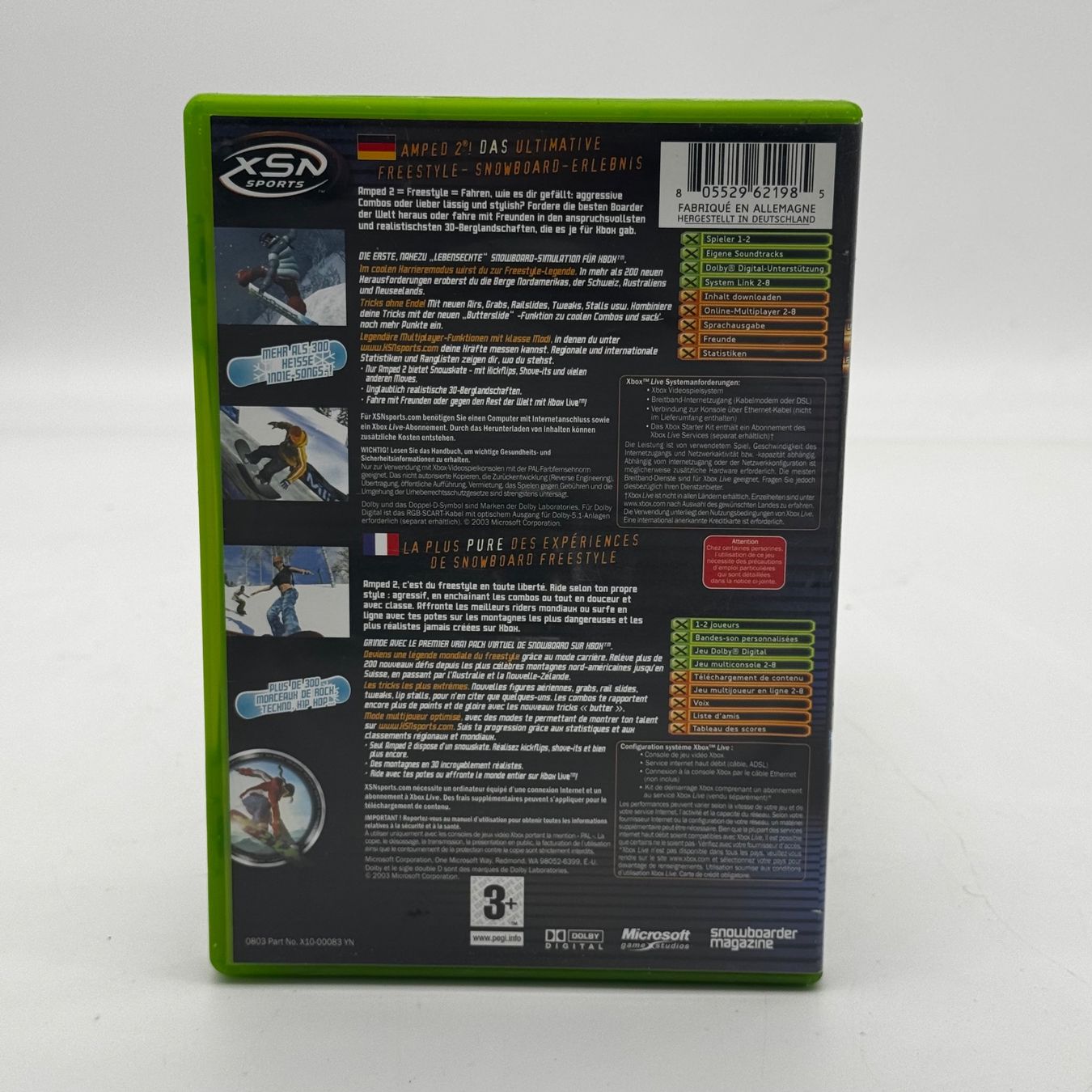 Amped 2 | Original Xbox | Snowboard-Klassiker | komplett (Gebraucht) in ...