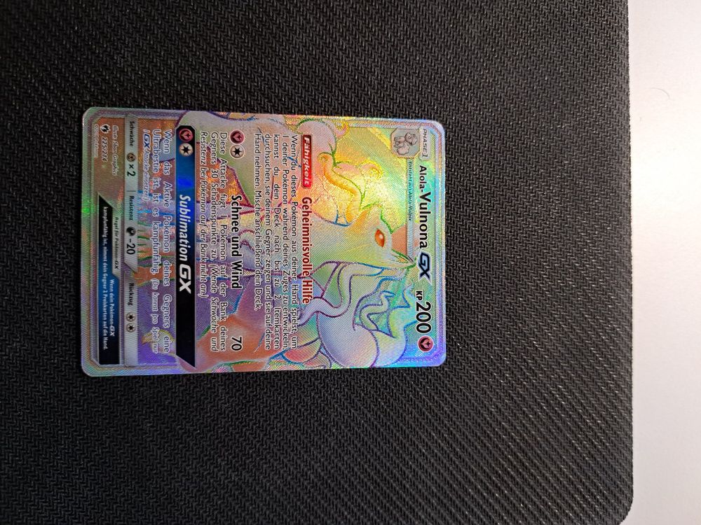 Pokemon - Alola Vulnona GX Rainbow | Kaufen auf Ricardo