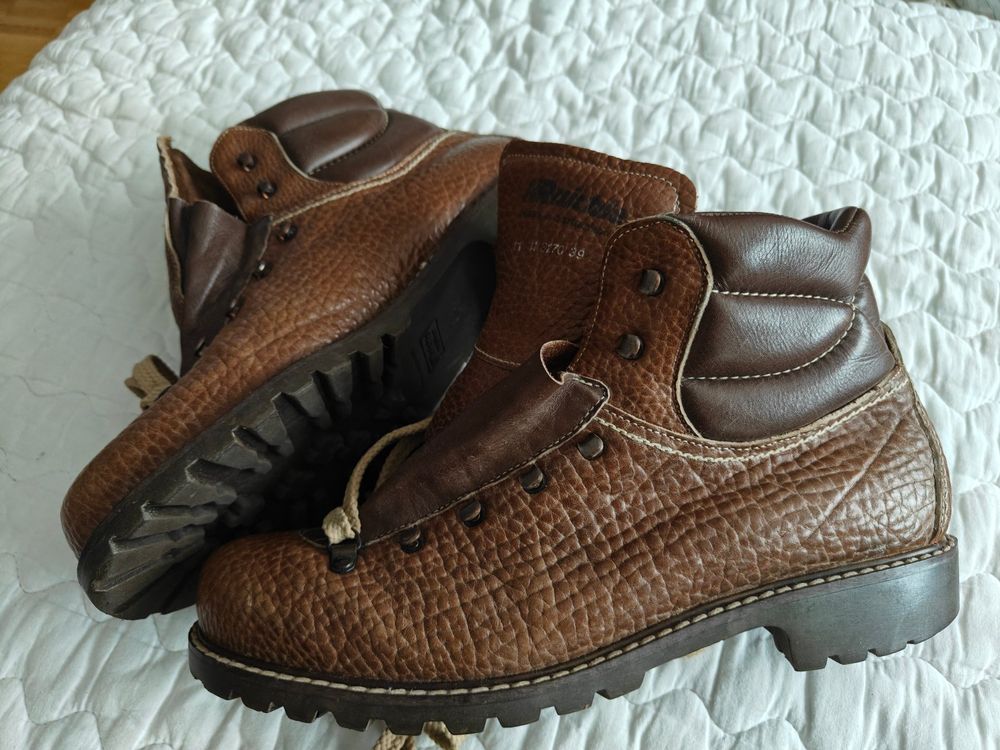 RAICHLE Vintage Voll-Leder Wanderstiefel braun US 12 / EU 46 (Neu ...