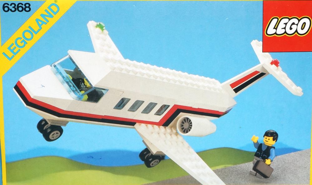 Lego classic town 6368 jet airliner Passagierflugzeug | Kaufen auf Ricardo