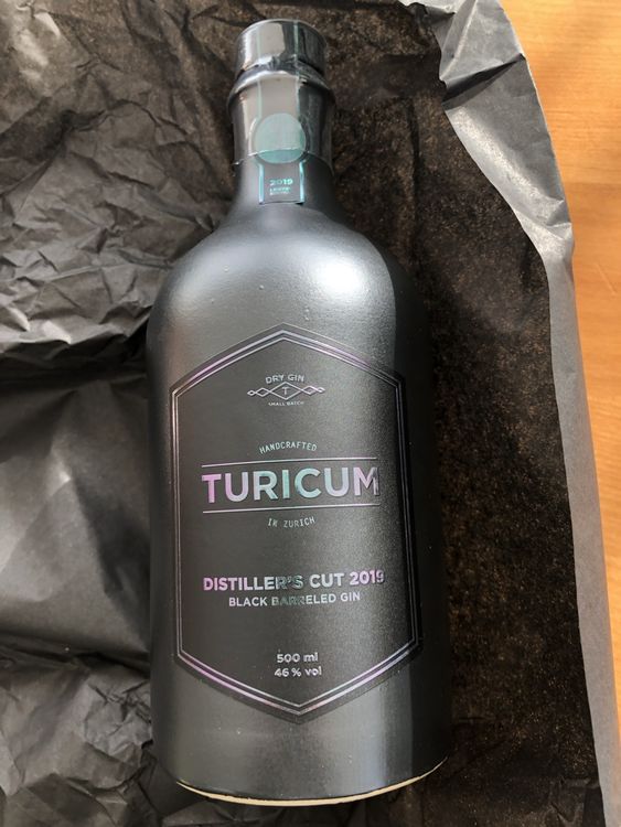 Turicum Gin Black Barrel 2019 nummeriert (Neu (gemäss Beschreibung)) in ...