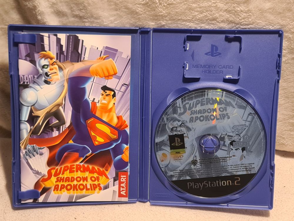 Superman Game, Sony Playstation 2 Spiel, Shadow of Apokolips (Gebraucht ...