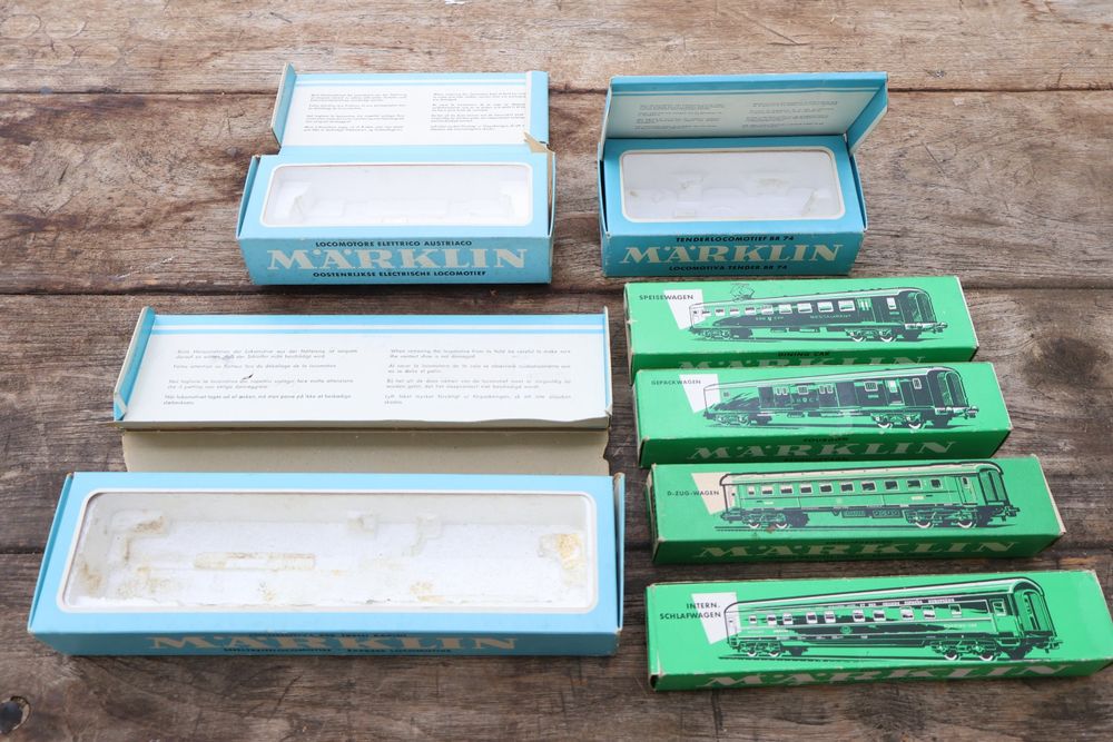 Märklin 7 x OVP für Loks/Wagen H0 - 3048/3034/... (Gebraucht) in ...