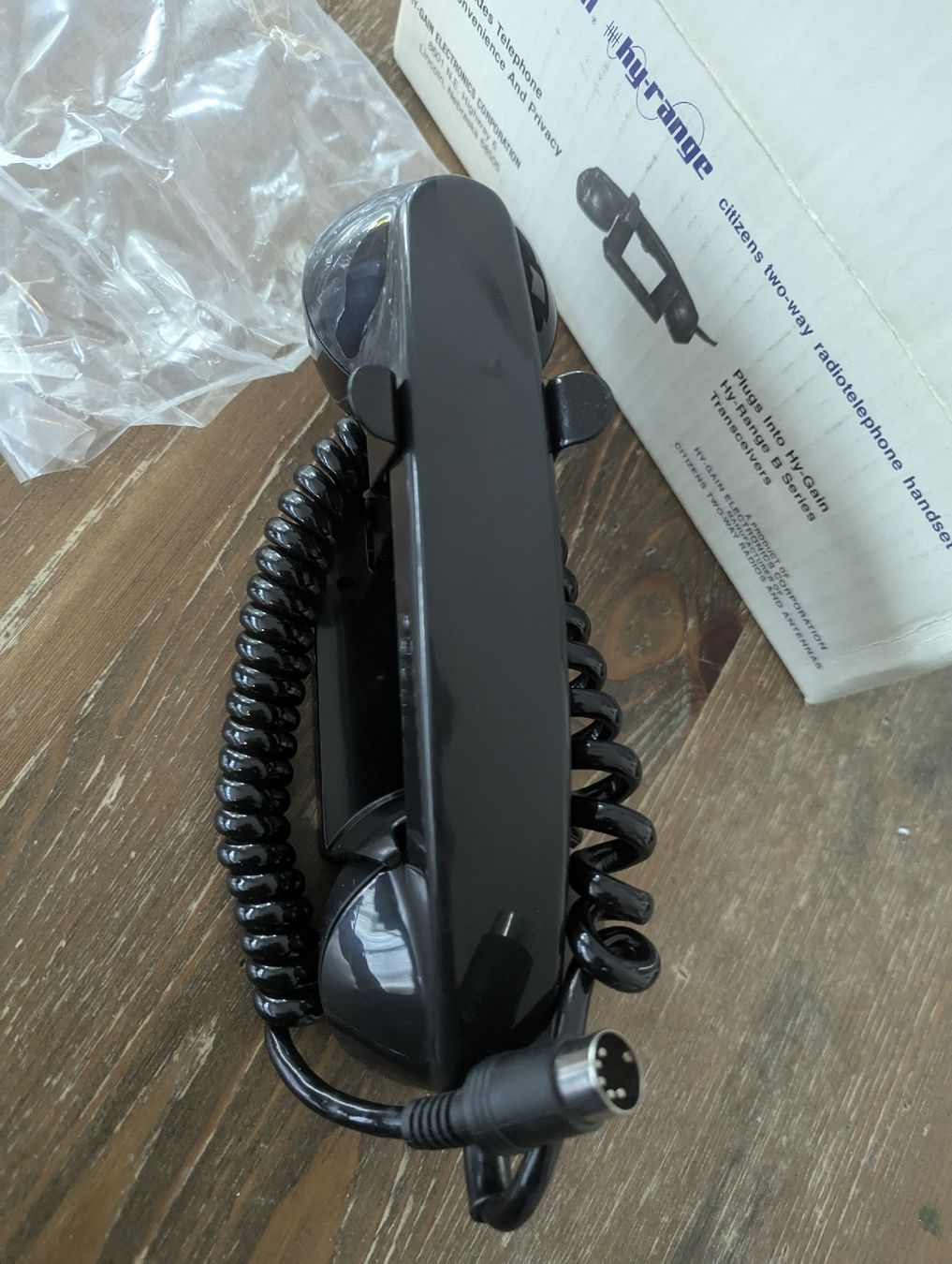 Boxed unused old stock hy-gain microphone handset telephone (Neu ...
