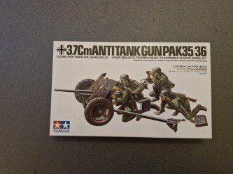 Tamiya 1:35 PAK 36, 3,7cm, Panzerabwehrkanone, Militär (Neu und ...