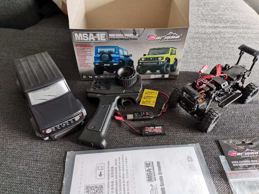 Carisma crawler MSA-1E (Suzuki Jimny) 1/24 RTR (Gebraucht) in Plan-les ...