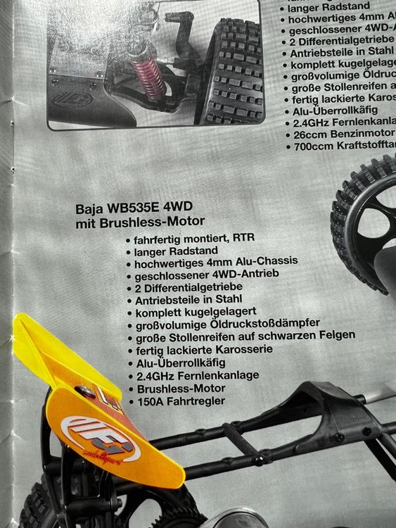 FG Baja Buggy WB535E 4WD (Defekt) in Büren SO für CHF 236 – nur ...
