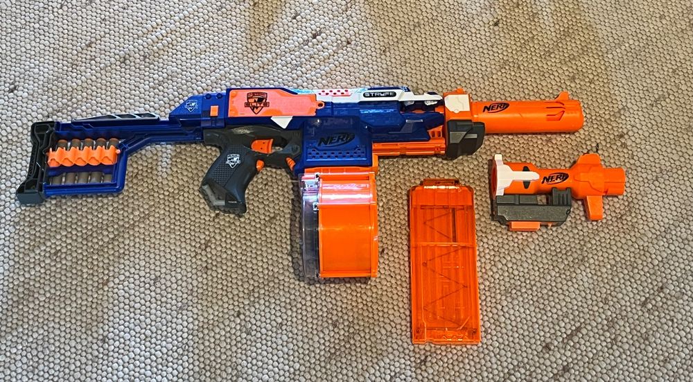 3 NERF Guns Set: Stryfe, Strongarm, Modulus (Gebraucht) in ...