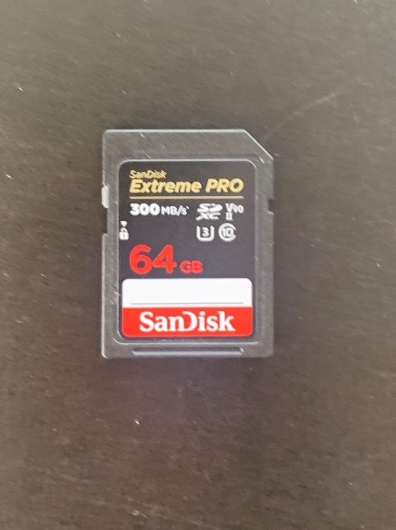 SanDisc Memory 64 GB Extreme PRO, 300 MB/s, SDXC, U3, UHS-II | Kaufen ...