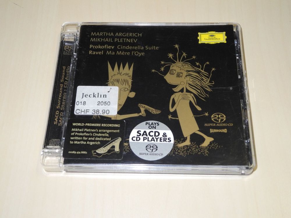 PROKOFIEV / RAVEL - MARTHA ARGERICH + MIKHAIL PLETNEV - SACD (Neu (gemäss Beschreibung)) in ...
